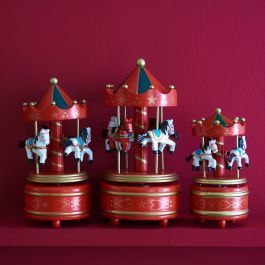 Traditional Wooden Carousel