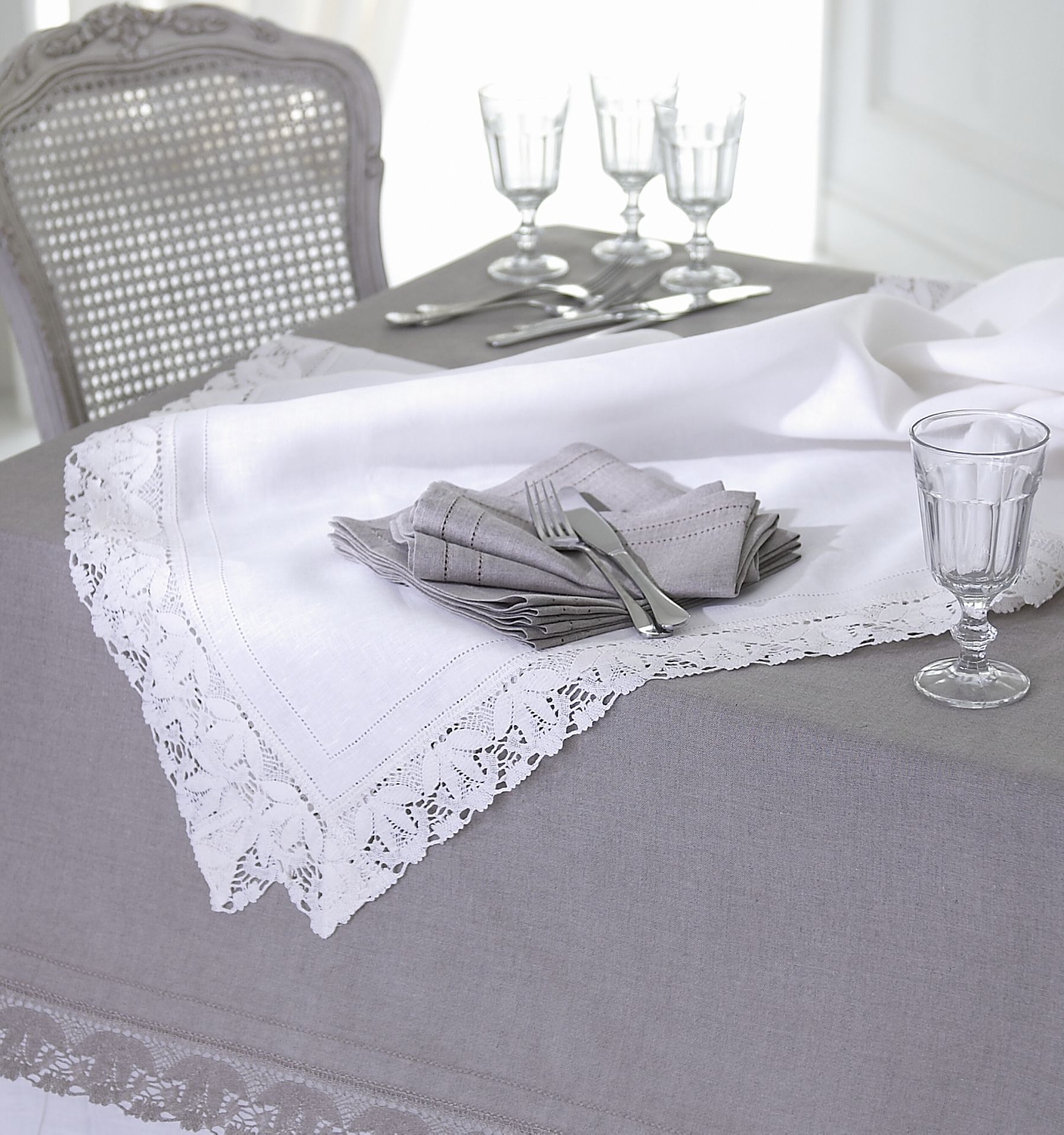 Hand Embroidered Table Linen - DINING